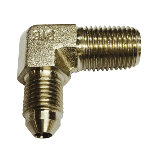 1/4" SS JIC x 1/4" Male NPT Elbow Fitting – Chemical Pump