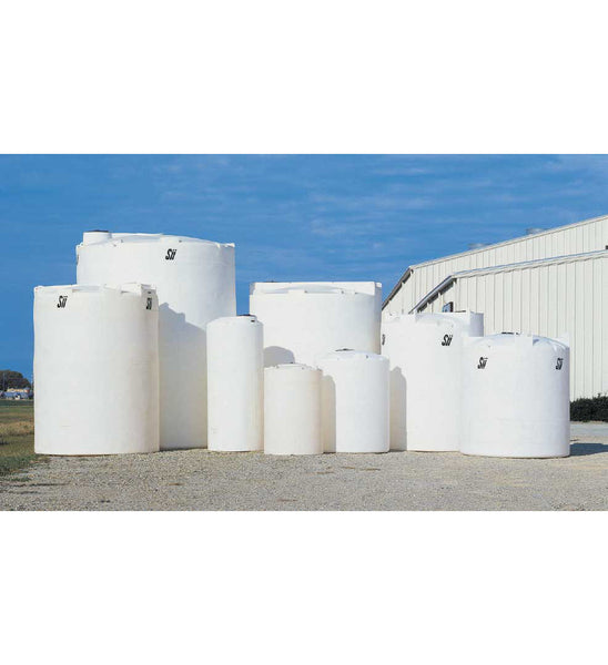 250 Gallon XLPE Vertical Tank – Chemical Pump